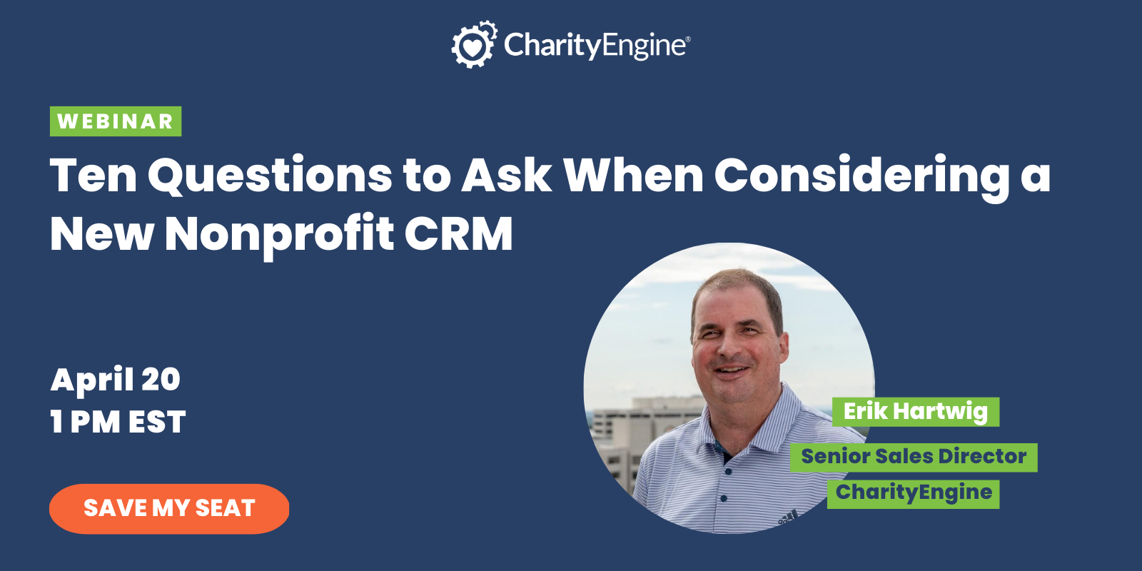 Webinar: Ten Questions to Ask When Considering a New Nonprofit CRM